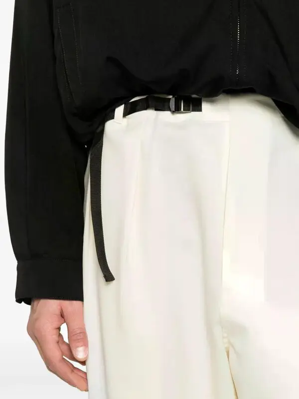 SEVEN GAUGE Belted Pleated Trousers