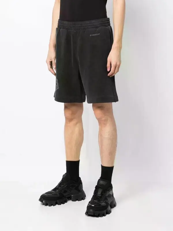 Givenchy 4g Star-print Track Shorts