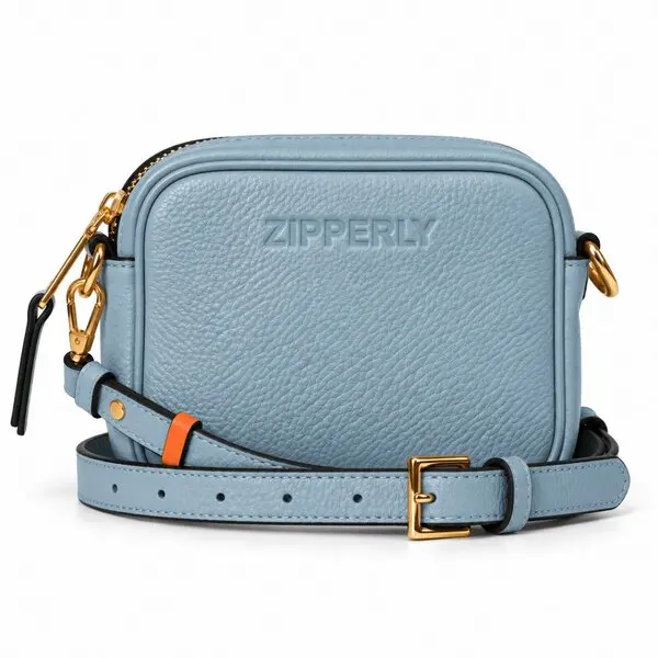 ZIPPERLY Mini Samy Small Italian Leather Crossbody Bag