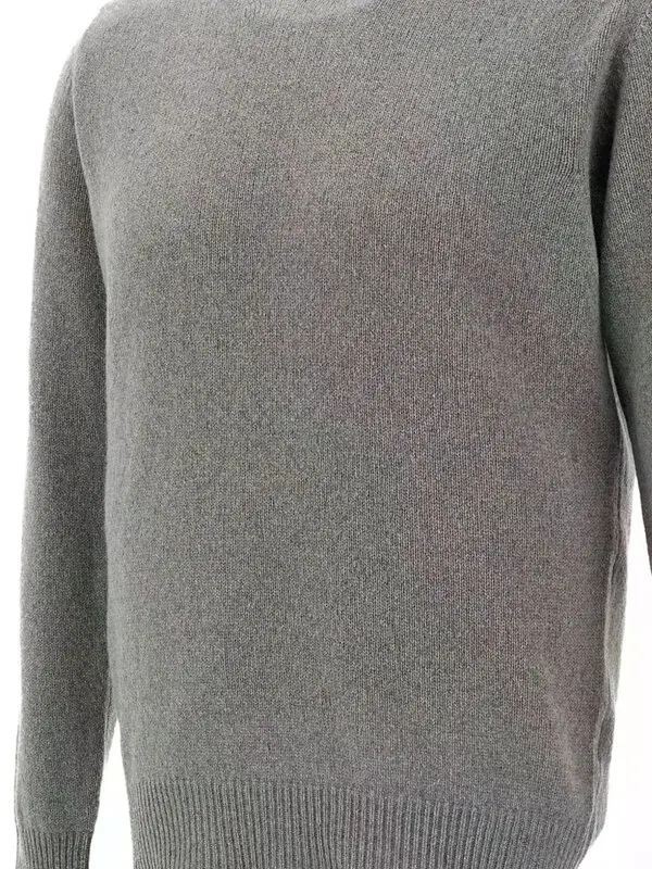 CUSTOMER LOVERS Crew-neck Knitted Cashmere Sweater