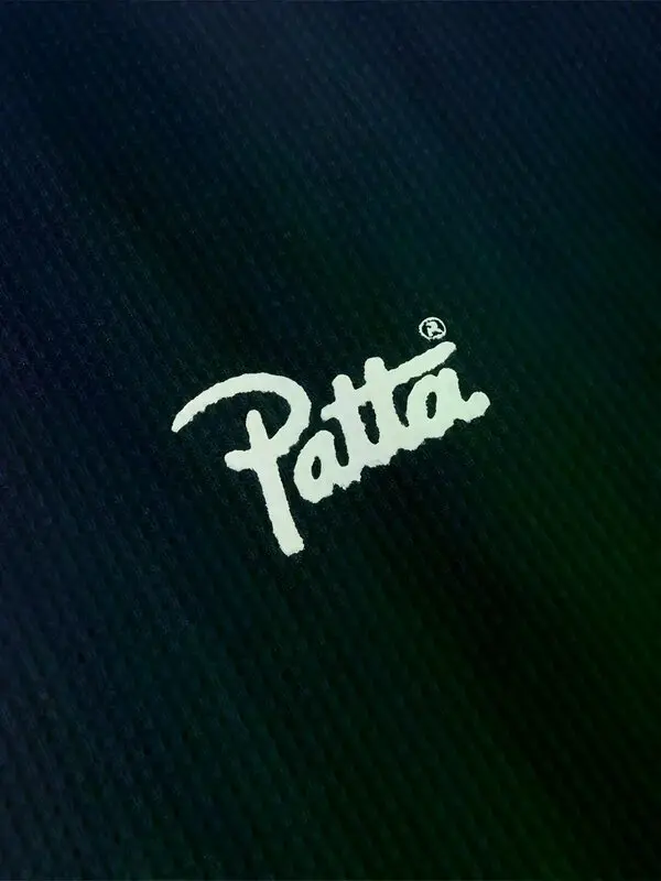 PATTA Waffle-knit Logo-embroidered T-shirt
