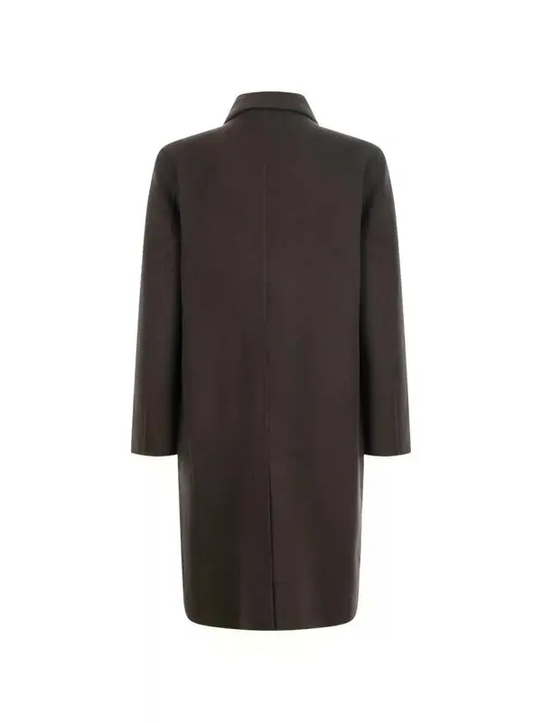 LOW BRAND Single-breasted Notched-lapel Wool Coat