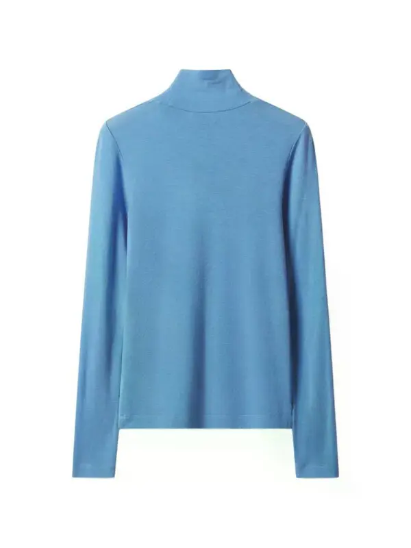 Maison Kitsuné Logo-print High-neck Top