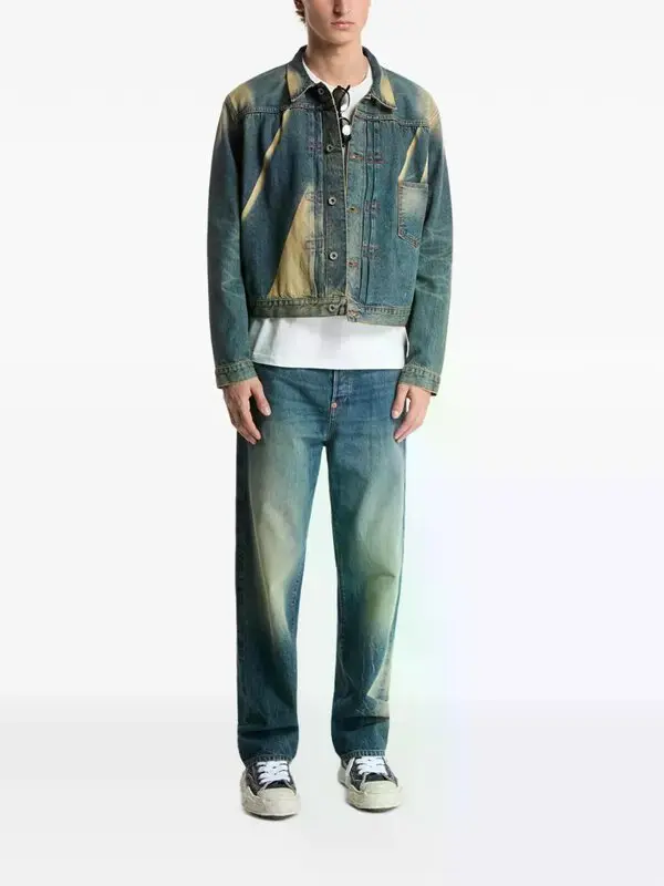 Kenzo Faded-effect Denim Jacket