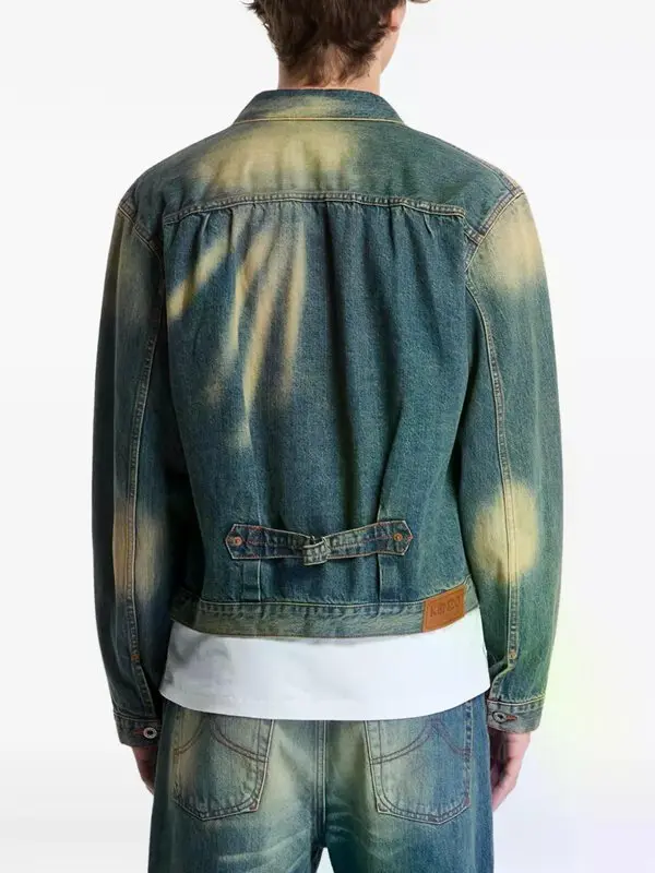 Kenzo Faded-effect Denim Jacket