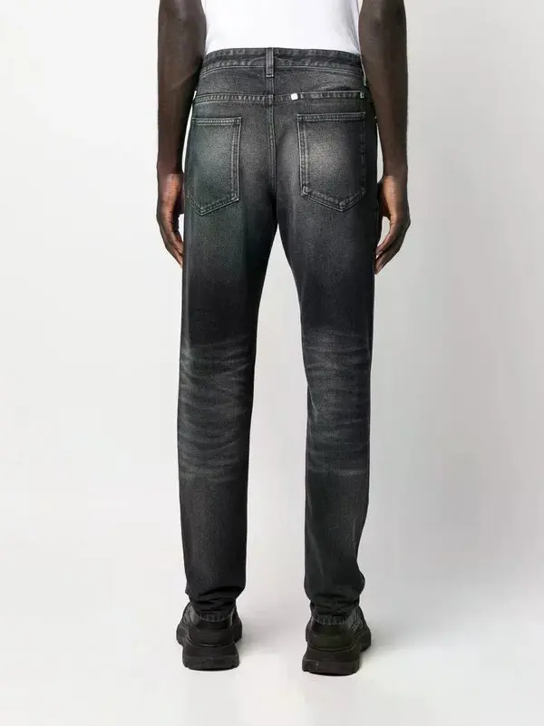 Givenchy Stonewashed Straight-leg Jeans