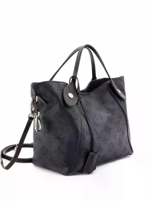 LOUIS VUITTON Hina Handbag Mahina Leather Pm Shoulder Bag - Green
