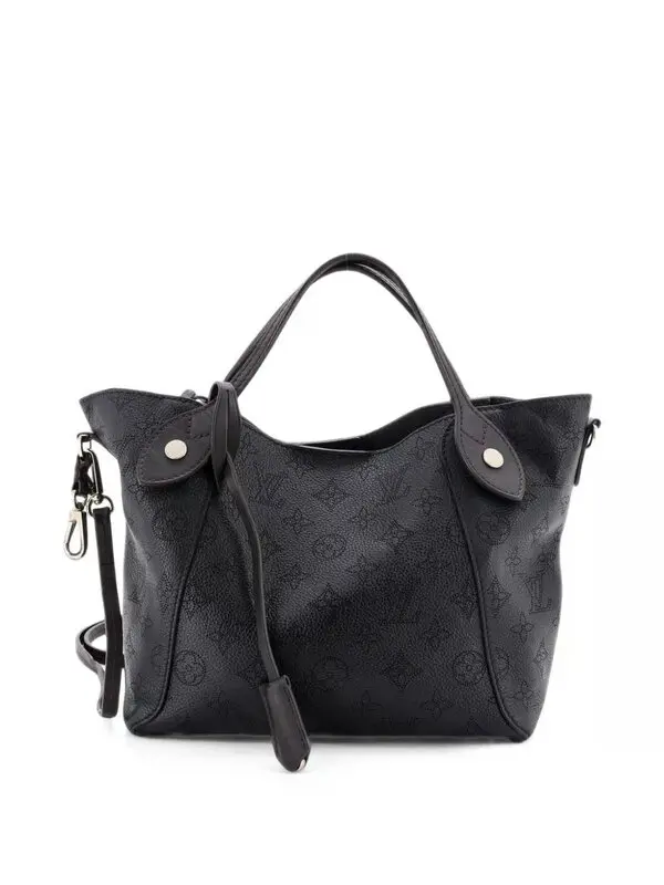 LOUIS VUITTON Hina Handbag Mahina Leather Pm Shoulder Bag