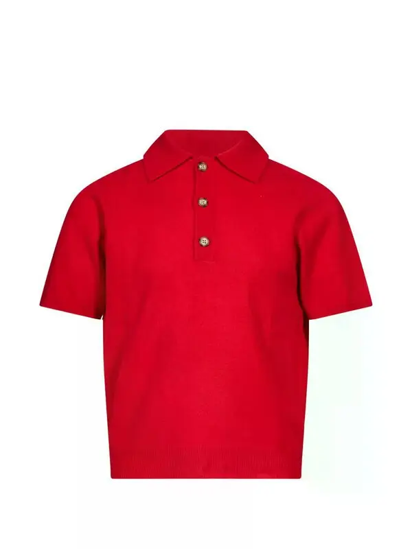 ENTIRE STUDIOS Short-sleeve Polo Shirt - Red