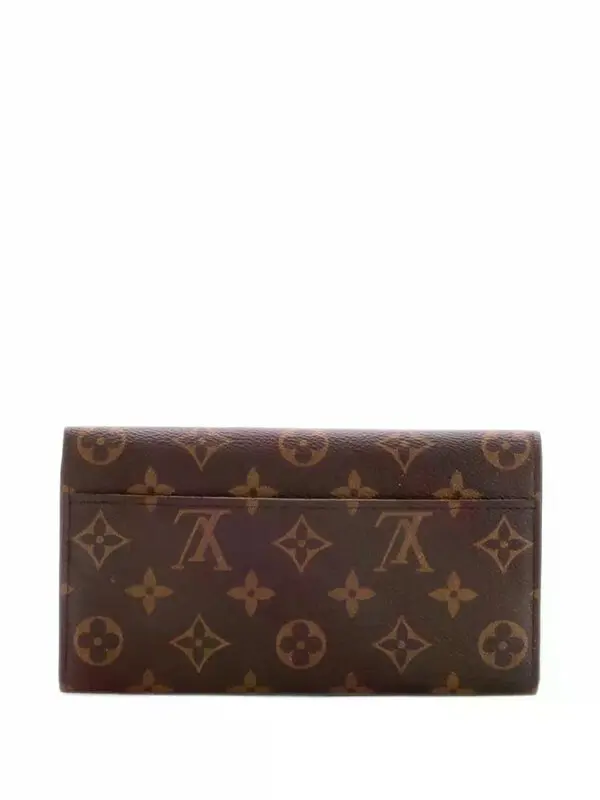LOUIS VUITTON Sarah Wallet Nm Monogram Canvas Small Wallets