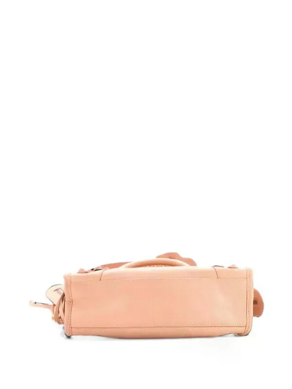 Balenciaga City Rubber Studs Bag Leather Mini Satchel
