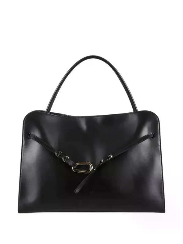 FRANCESCO BIASIA Iconic Non-stop Buckled Leather Tote Bag