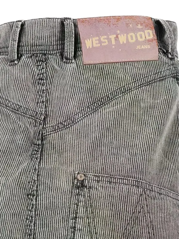 VIVIENNE WESTWOOD Twisted-seam Jeans