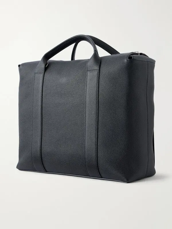 METIER Racer 40 Pebble-grain Leather Tote Bag