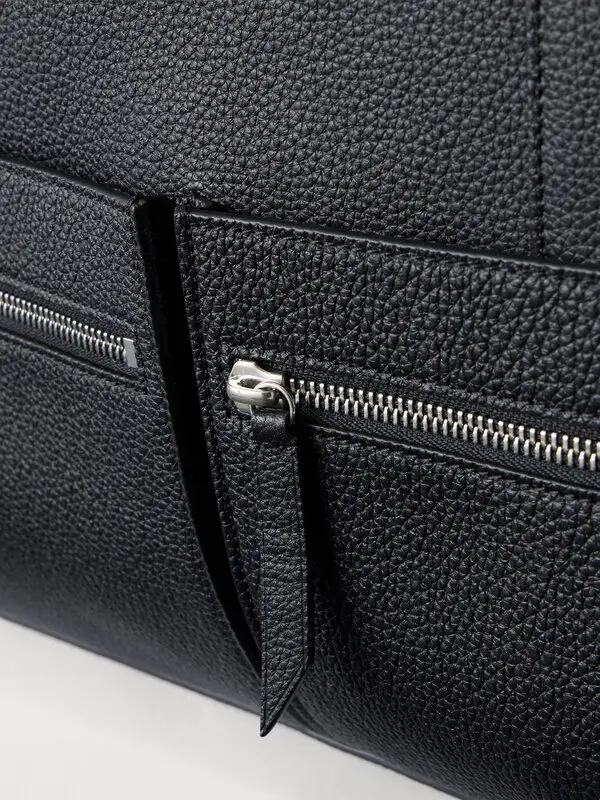 METIER Racer 40 Pebble-grain Leather Tote Bag