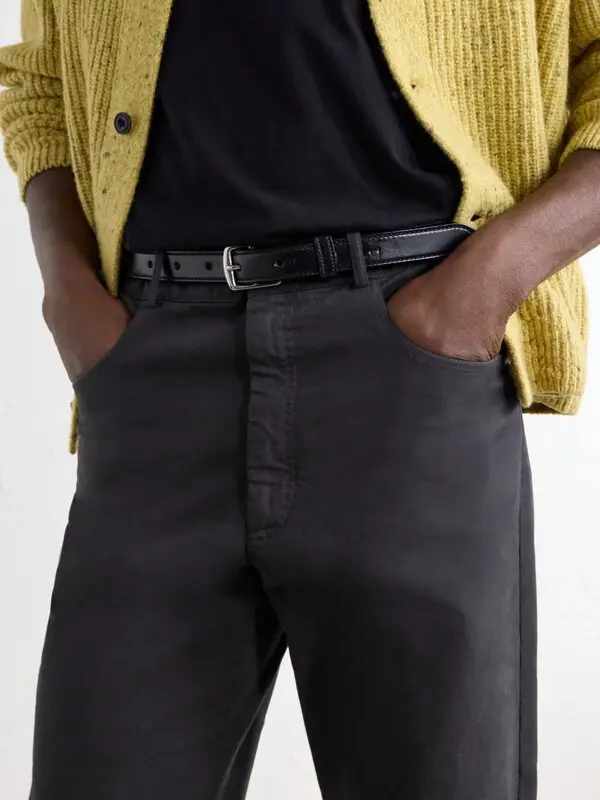 YUKETEN Stirrup 3cm Leather Belt