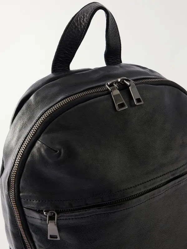 Officine Creative Recruit/19 Full-grain Leather Backpack
