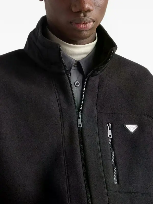 Prada Fleece Blouson Jacket