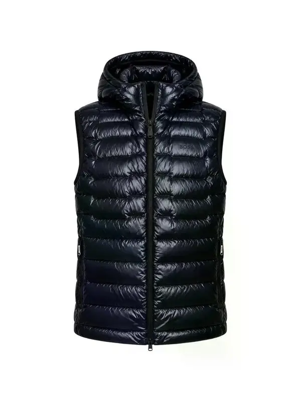 BOSS Hypelite Hooded Gilet - Blue