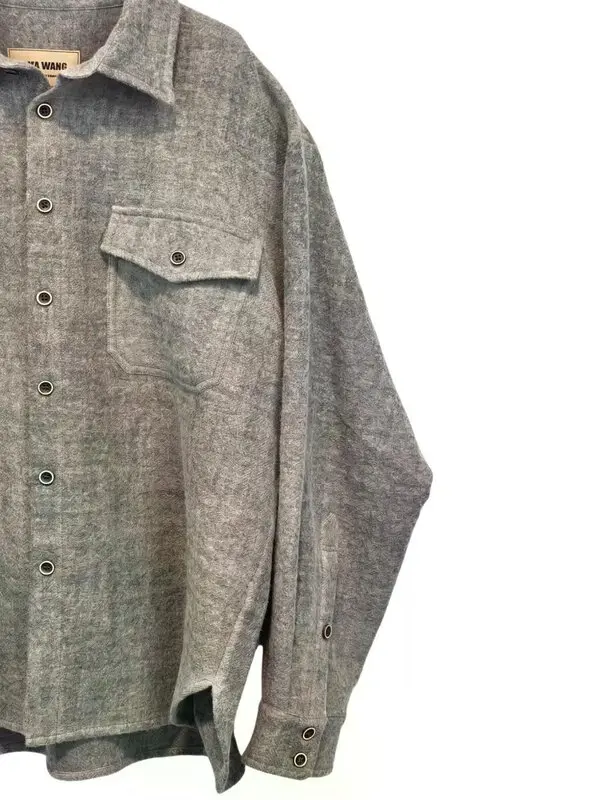UMA WANG Button-up Wool Shirt