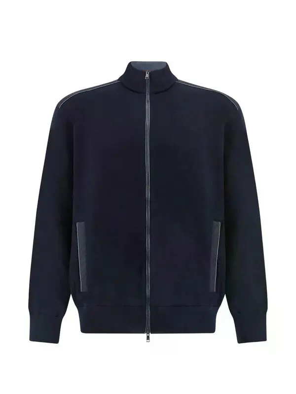 Paul & Shark Zip-up Wool Cardigan