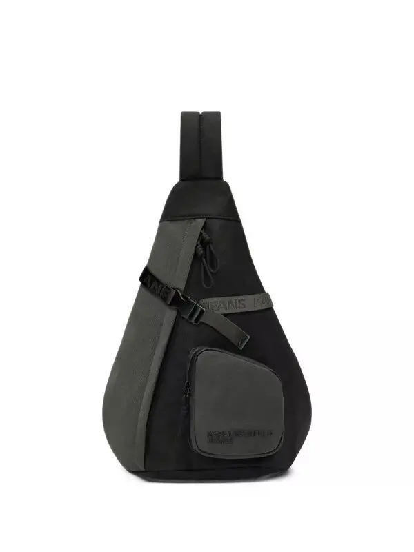 Karl Lagerfeld Logo-patch Messenger Bag - Black