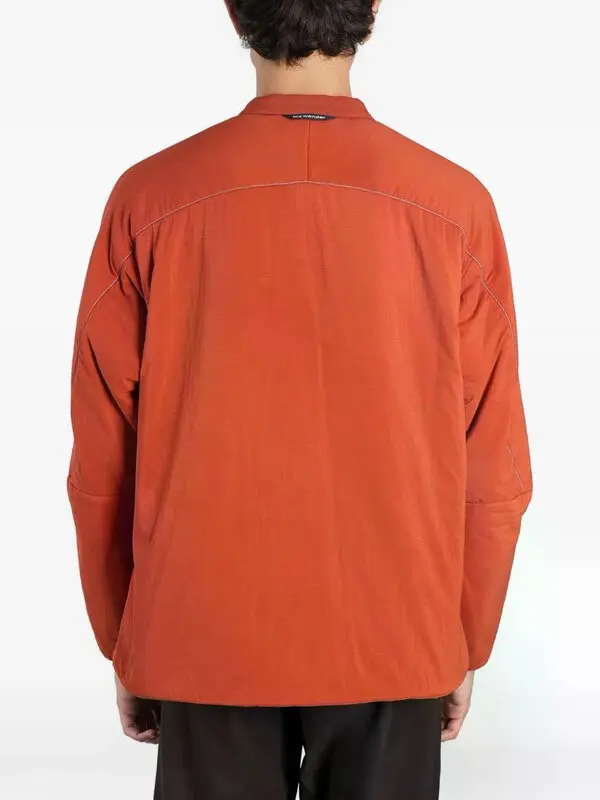 AND WANDER Zip-up Panelled Jacket