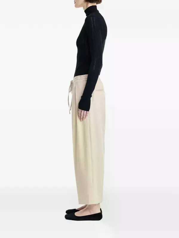 Maria Mcmanus Thermal Mock Ribbed-knit Top