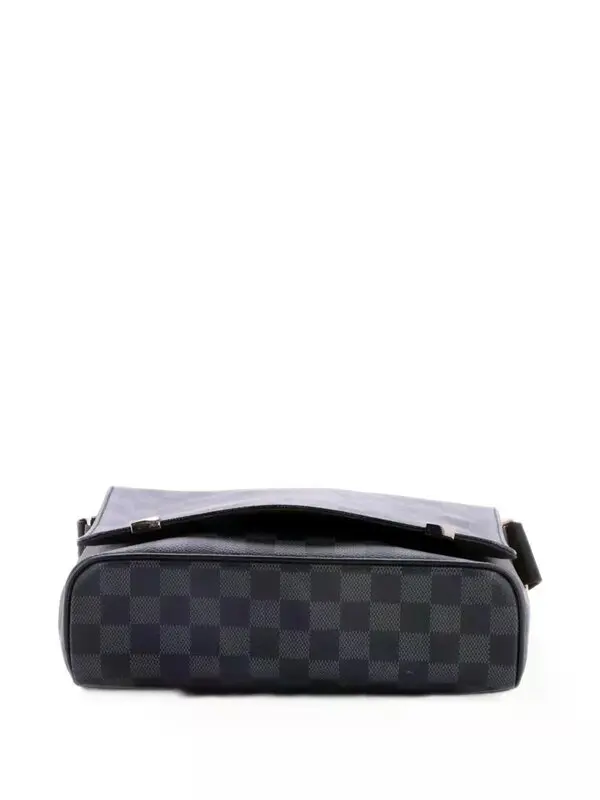 LOUIS VUITTON District Nm Messenger Bag Damier Graphite Pm Crossbody Bag - Black