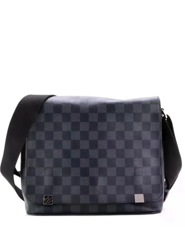 LOUIS VUITTON District Nm Messenger Bag Damier Graphite Pm Crossbody Bag