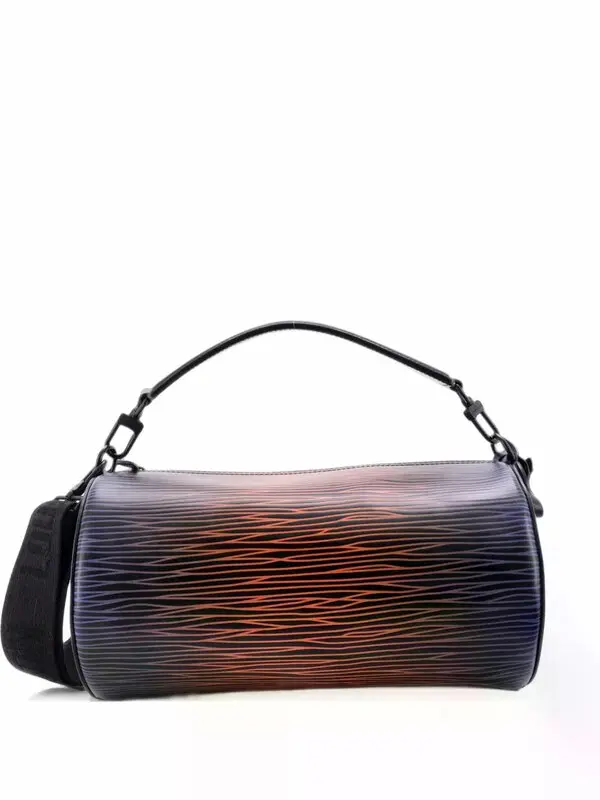 LOUIS VUITTON Soft Polochon Bag Xl Epi Leather Mm Crossbody Bag - Black