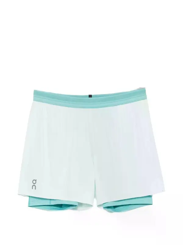 On 5 Performance 2/1 Shorts - Blue