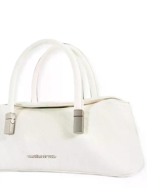 Manière De Voir Annelise In Pebbled Leather Bag