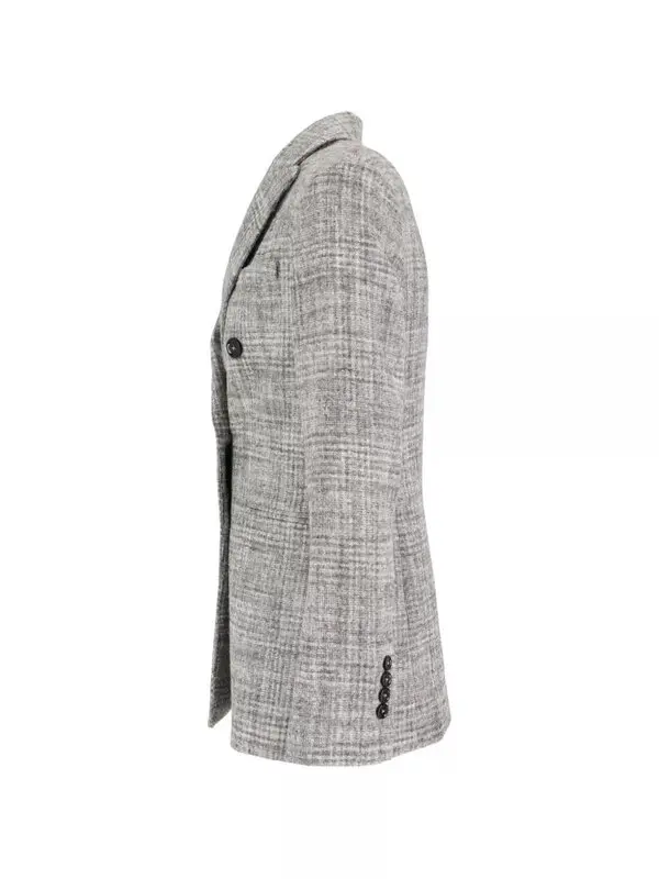 CIRCOLO 1901 Double-breasted Checked Jacket
