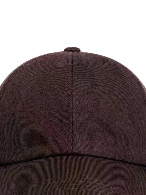 SLOWEAR Corduroy-effect Baseball Cap - Brown