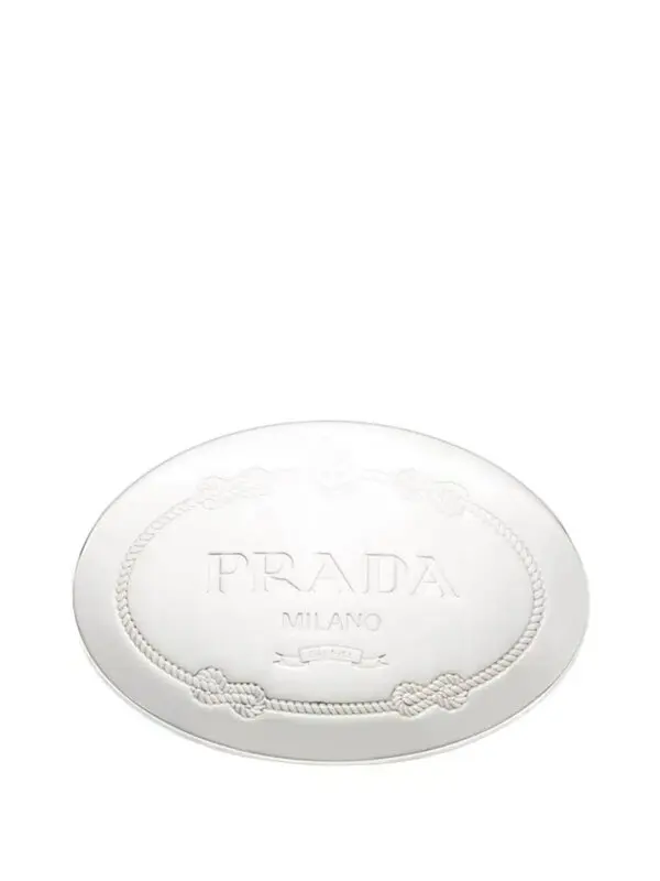 Prada Metal Belt Buckle Custom Belts - Silver