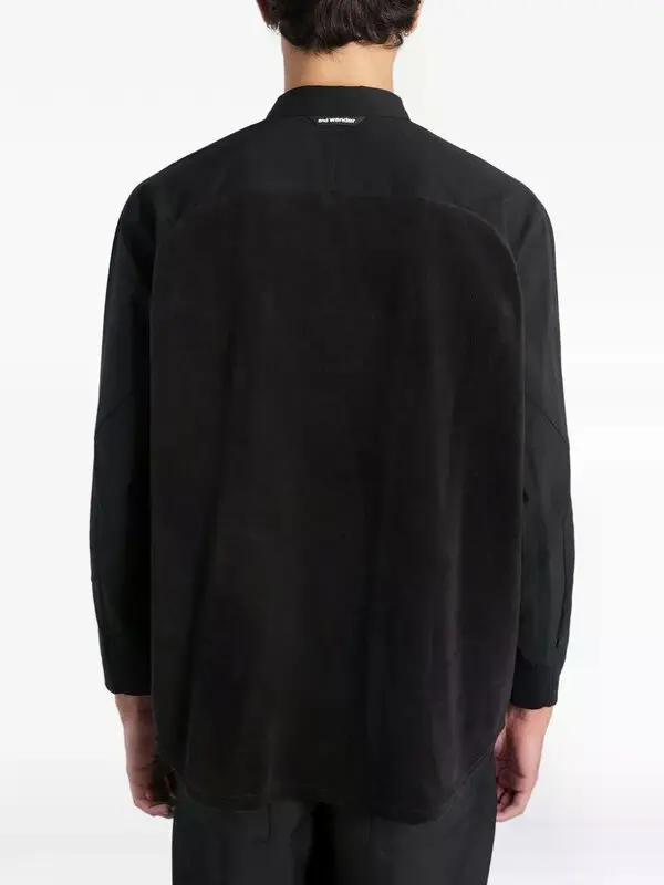 AND WANDER Raglan-sleeve Press-stud Shirt