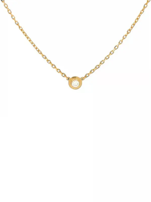 Cartier D'amour Pendant 18k Yellow And Diamond Xs Necklace - Gold