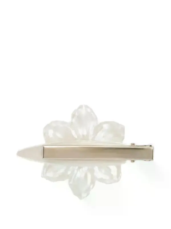 LA MANSO X Tetier After Ego Flower Hair Clip - White