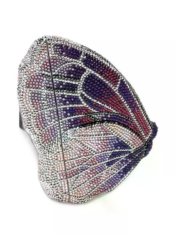 Judith Leiber Crystal-embellished Butterfly-shaped Clutch Bag