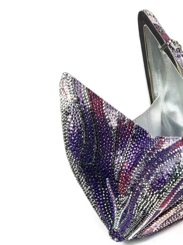 Judith Leiber Crystal-embellished Butterfly-shaped Clutch Bag