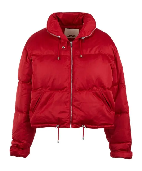 Isabel Marant Étoile Quilted Down Jacket With Zip Closure