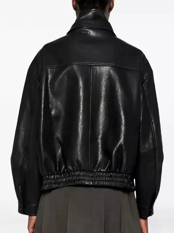 ELEH Elasticated-hem Jacket - Black