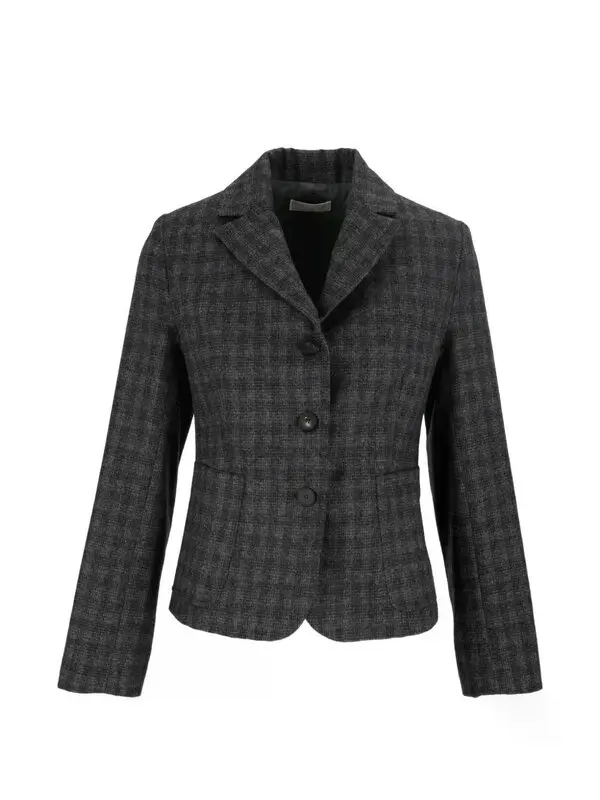 Antonelli Firenze Check-pattern Notched-lapels Jacket