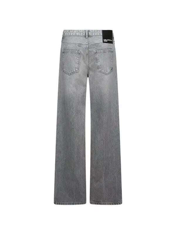 Karl Lagerfeld Low-rise Wide-leg Jeans