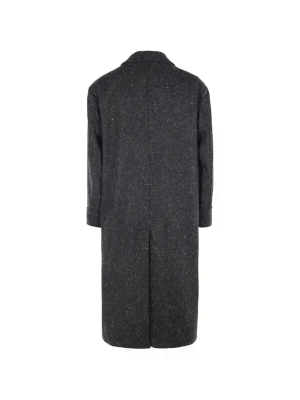 HEVO Double-breasted Flecked Coat