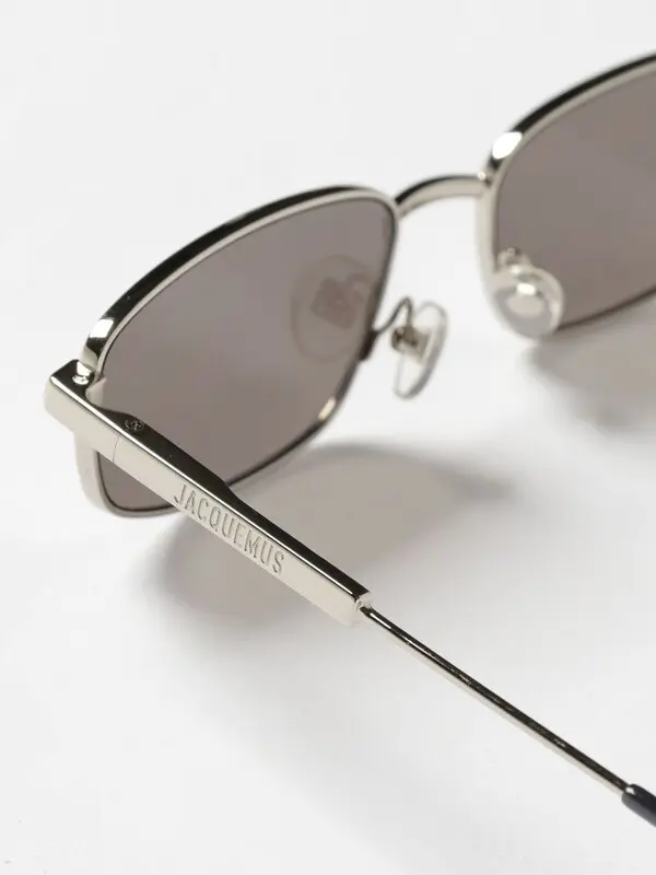 Jacquemus Sera Rectangular Frame Sunglasses In Acetate And Metal