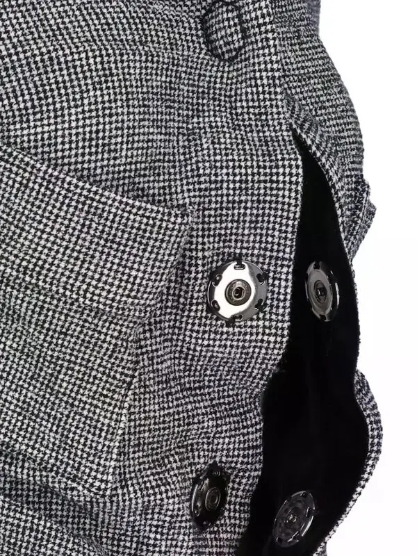 Junya Watanabe Draped Houndstooth Jacket