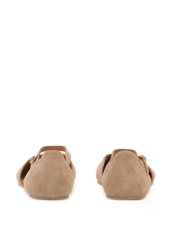 Be Lenka Lilea Buckle-fastening Ballet Flats - Neutrals