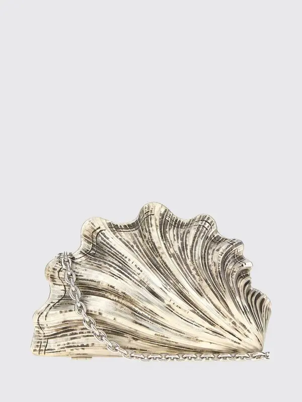 JW Anderson Shell Resin Mini Bag With Metallic Mesh Handle